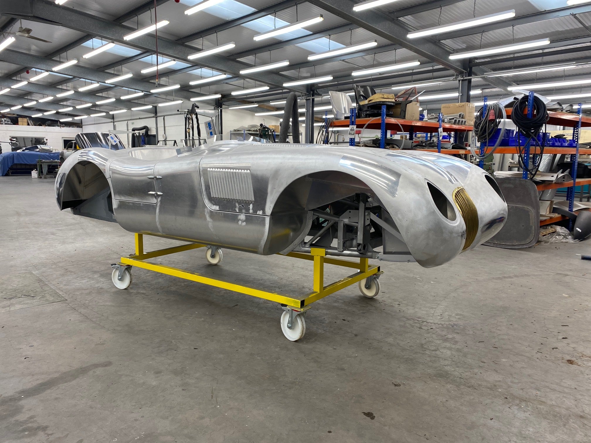 Jaguar C-Type Complete Body Build – RJ Panels
