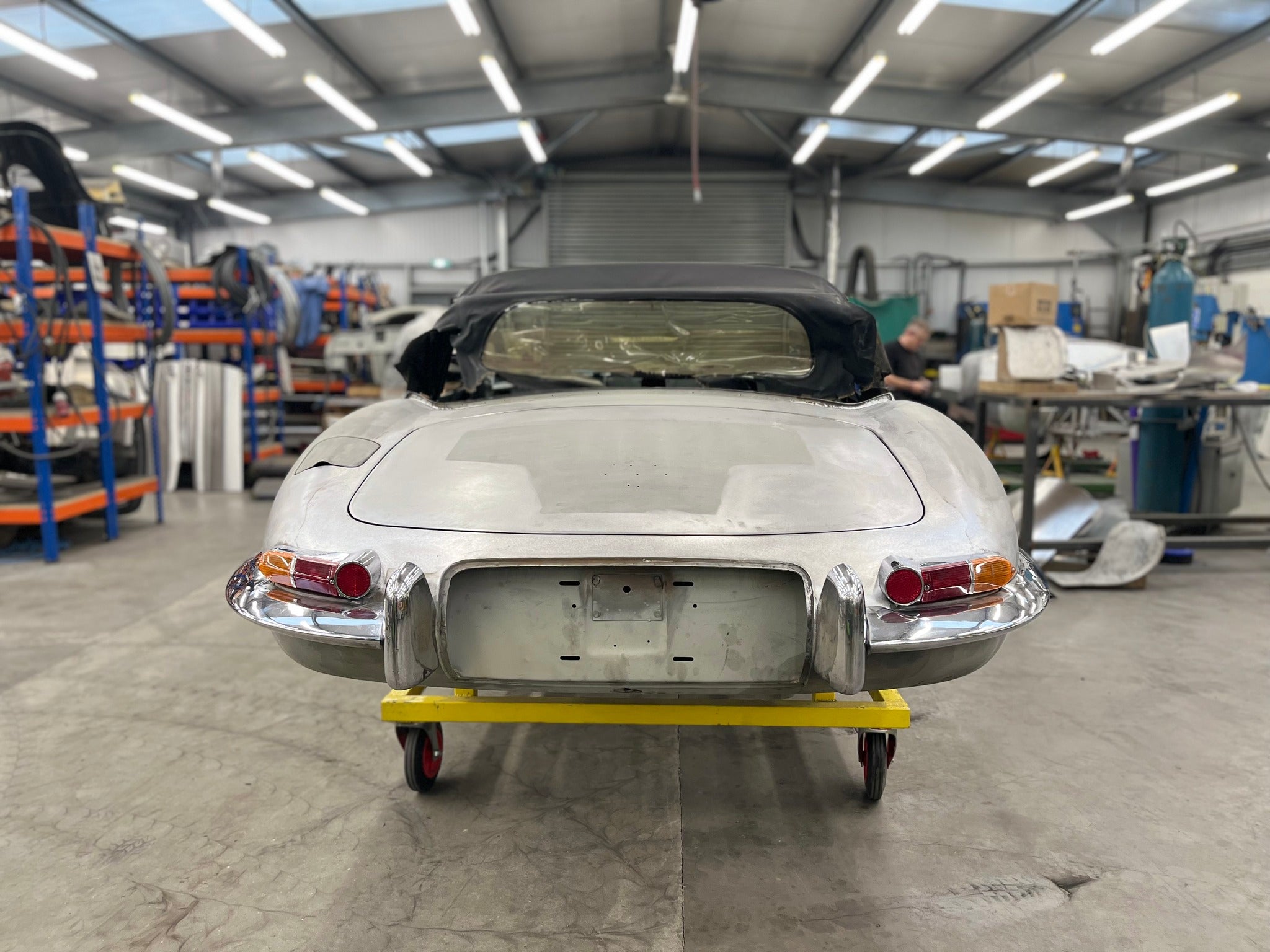 E-Type Jaguar Standard Boot Lid - Aluminium or Steel – RJ Panels