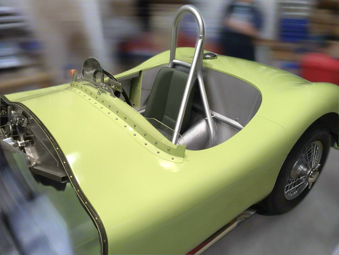 Aluminium Jaguar C-Type Bodyshell and Chassis – RJ Panels
