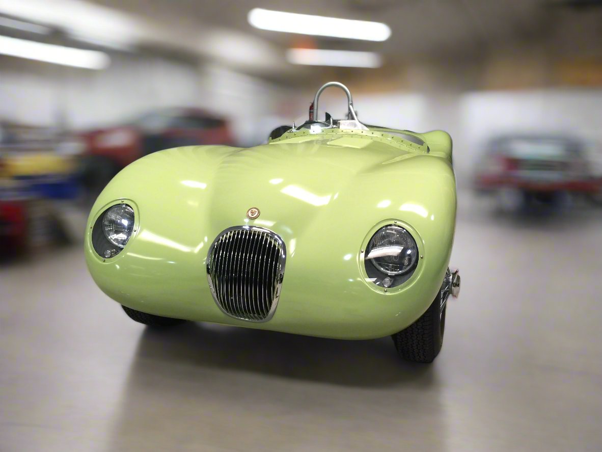 Aluminium Jaguar C-Type Bodyshell and Chassis – RJ Panels